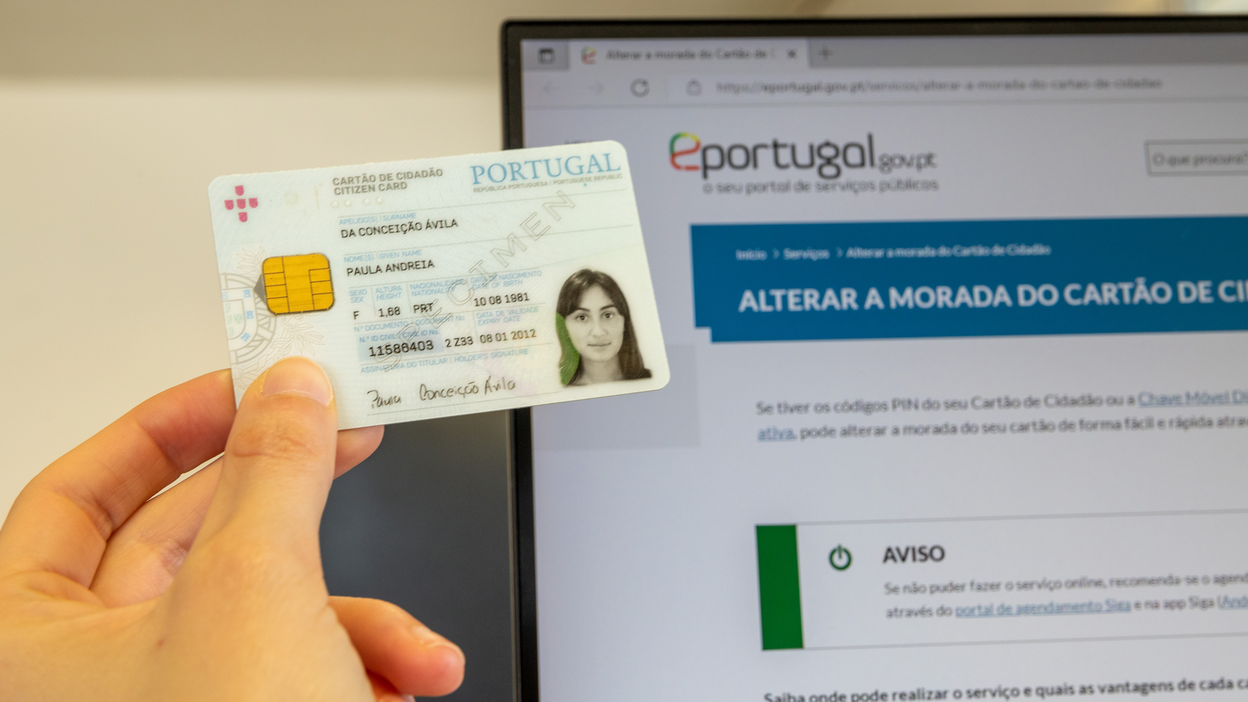 Novo sistema permite atualizar a morada na UA com cartão de cidadão ...