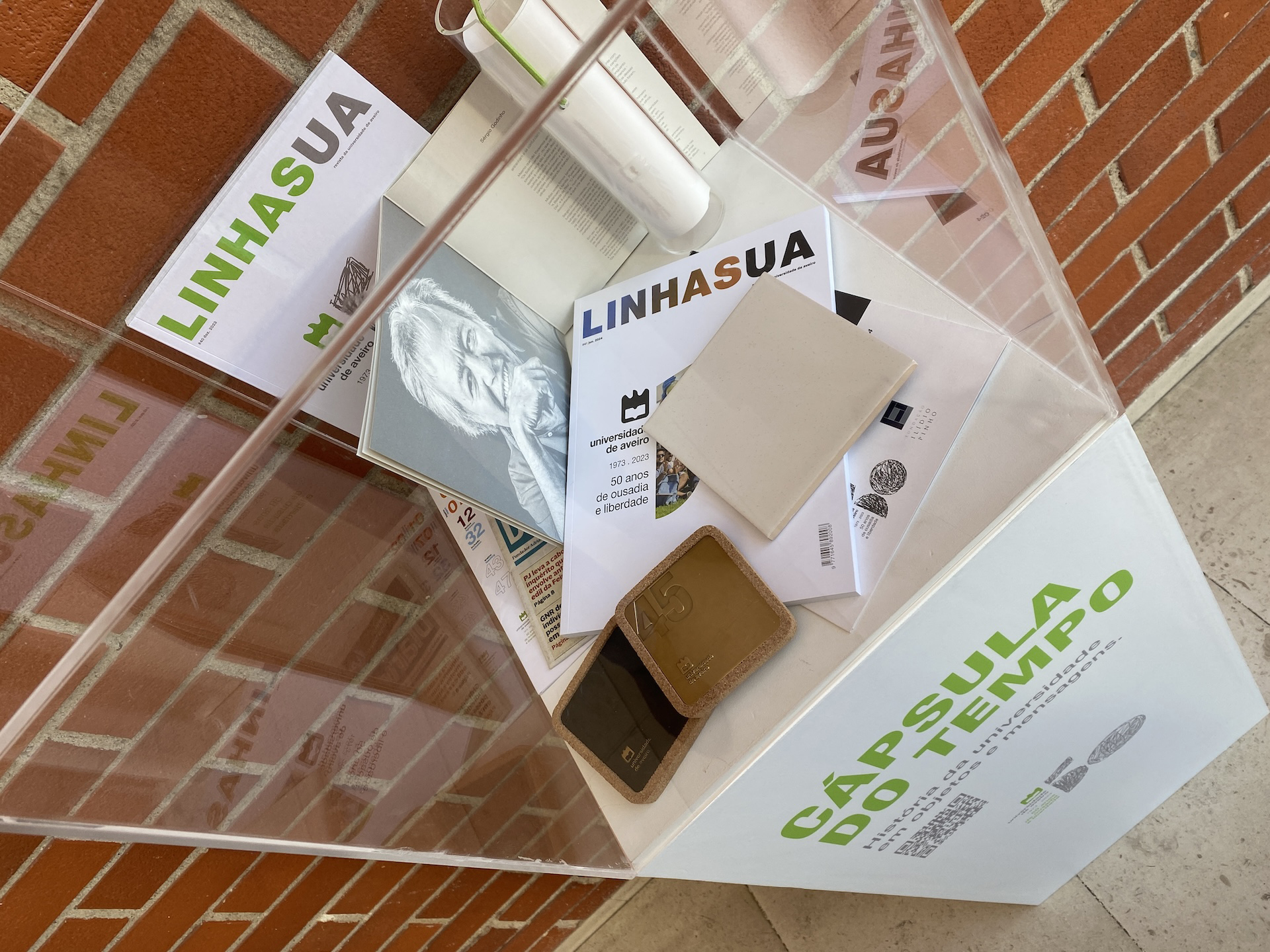 Cápsula do tempo - 50anos - Universidade de Aveiro