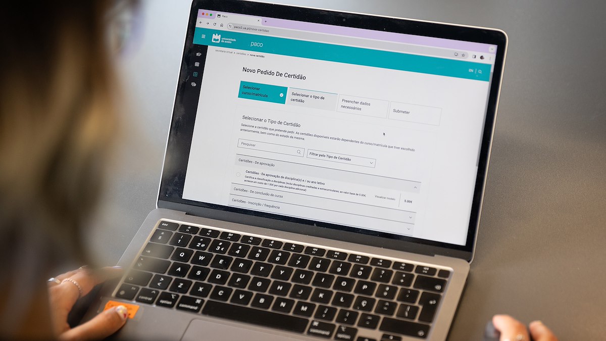 PACO 2.0 - New Virtual Student Office goes live - Universidade de Aveiro